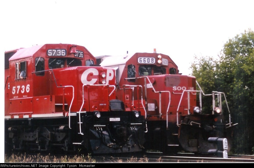 CPR 5736 and SOO 6608